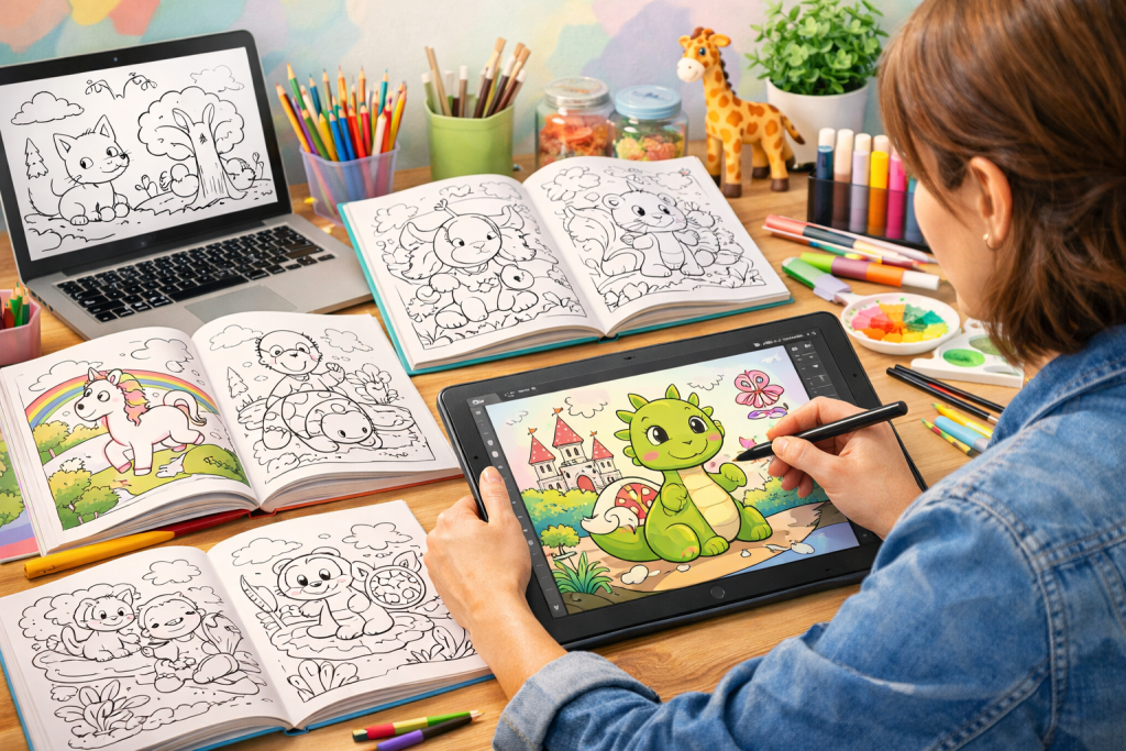 Learn How To Illustrate A Children's Book | Lumonova Studio